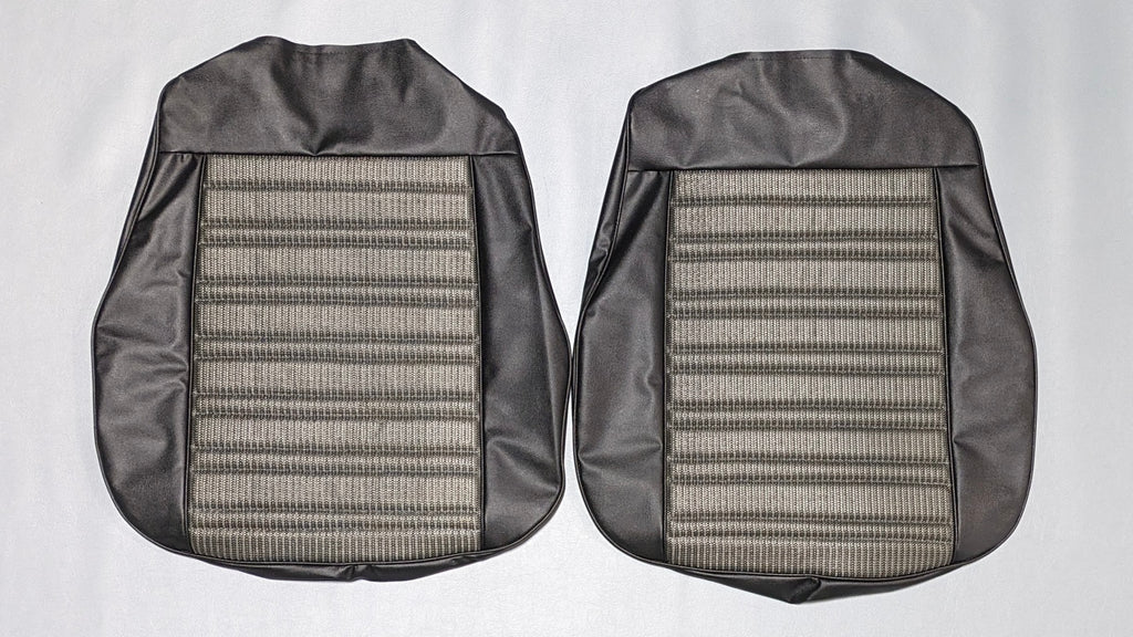 1971 Ford Torino GT 2-Door Hardtop - Knit Vinyl Bucket Seat Covers ...