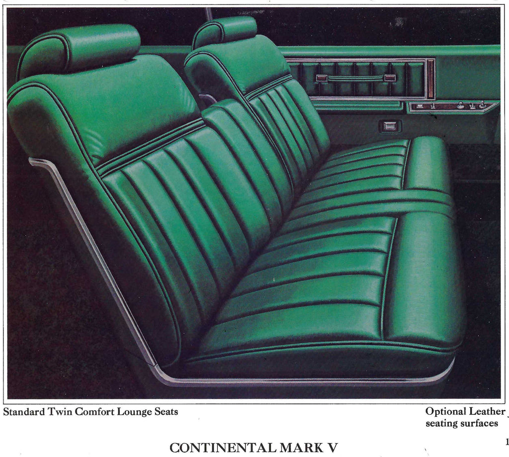 1978 Lincoln Continental Mark V Trim BR Complete Interior – SMS Auto ...