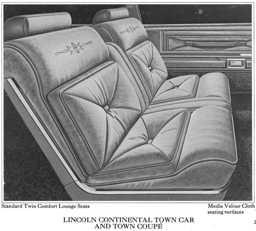 1978 Lincoln Continental Town Coupe Trim JT Complete Interior – SMS ...