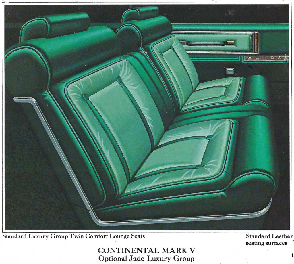 1978 Lincoln Continental Mark V Trim DM Complete Interior – SMS Auto ...