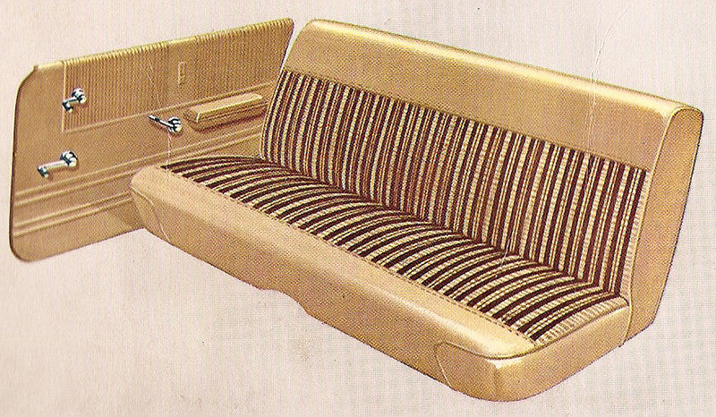 1965 Ford Custom 2-Door Sedan Trim 19 Complete Interior – SMS Auto Fabrics