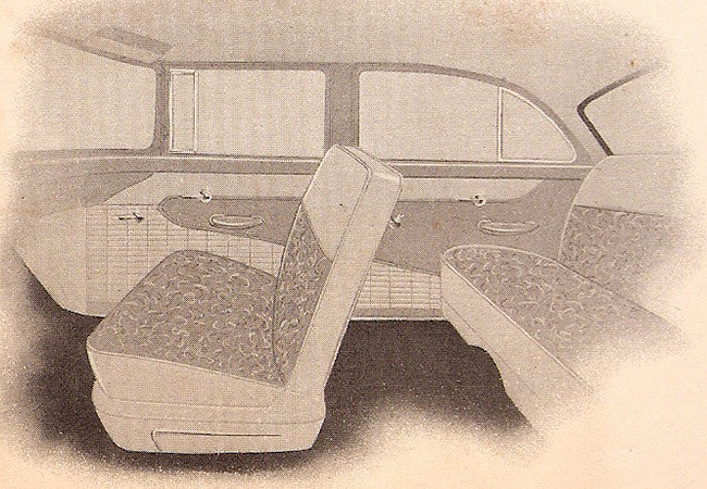 1956 Ford Customline Fordor Sedan Trim 203 Complete Interior – SMS Auto ...