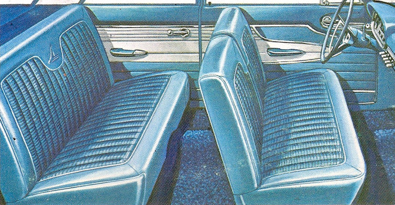1963 Ford Falcon Futura 4-Door Sedan Trim 22 Complete Interior – SMS ...